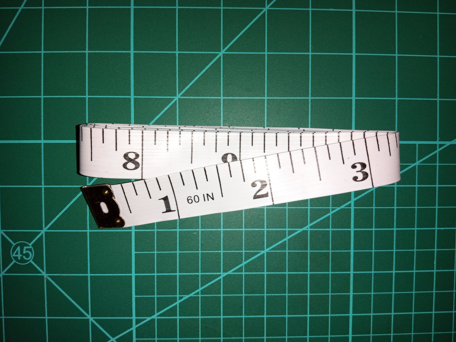 60 Inch, 150cm White Soft Tape Measure, Measuring Tape; Sewing ...
