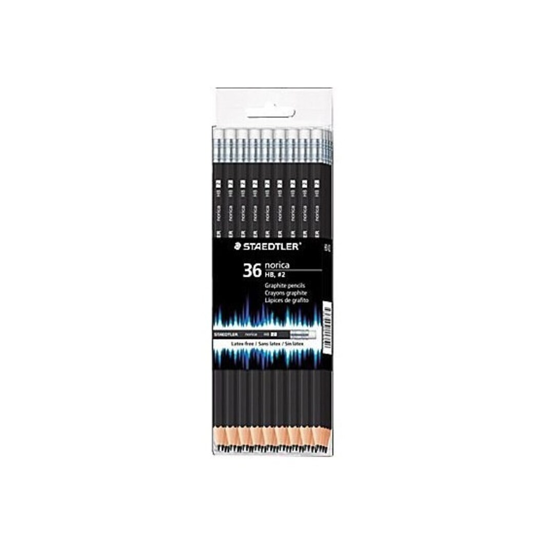 36 Pack Staedtler HB 2 Pencil Staedtler Norica Graphite HB 2 Pencil, 36 ...