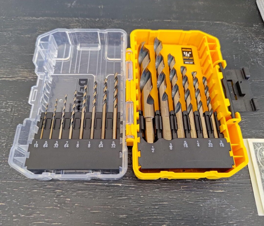 14 X Drill Bit Set, 135 Degree Split Point, Metal, Plastic, Wood ...
