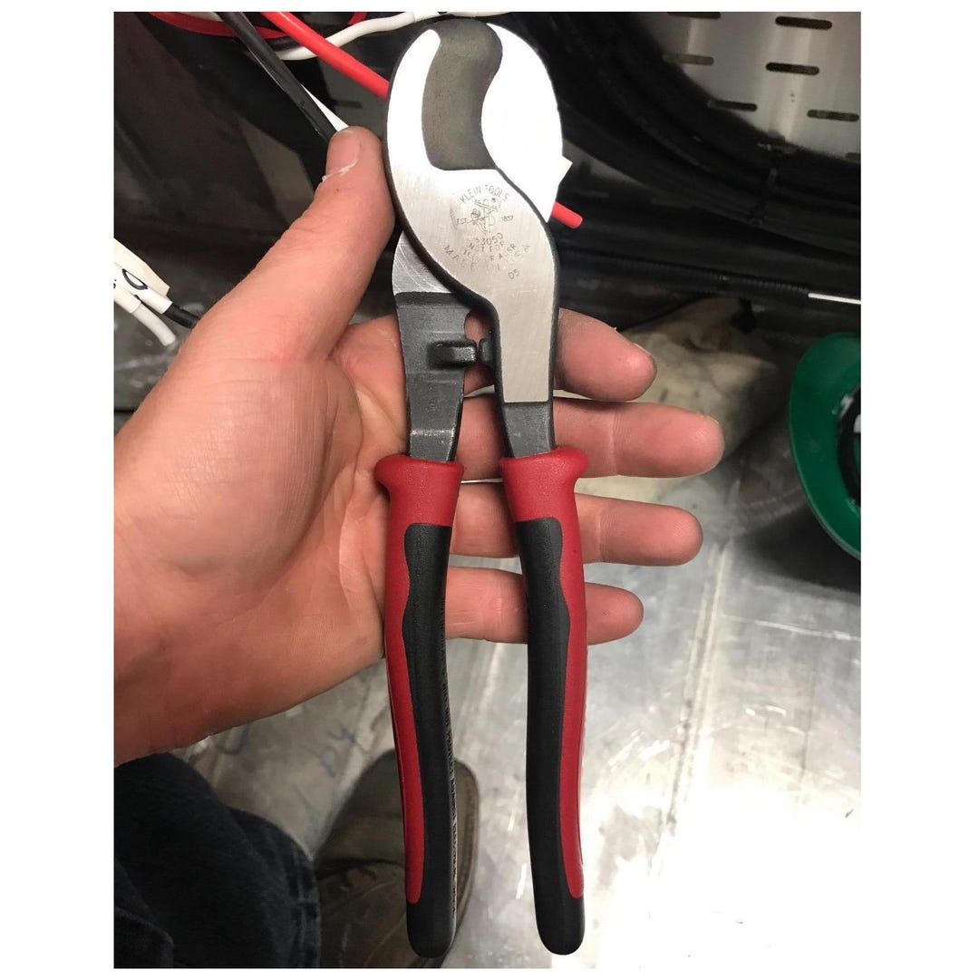 Cable Cutter With Shear-type Jaws, Journeyman Cable Cutter Cuts ...