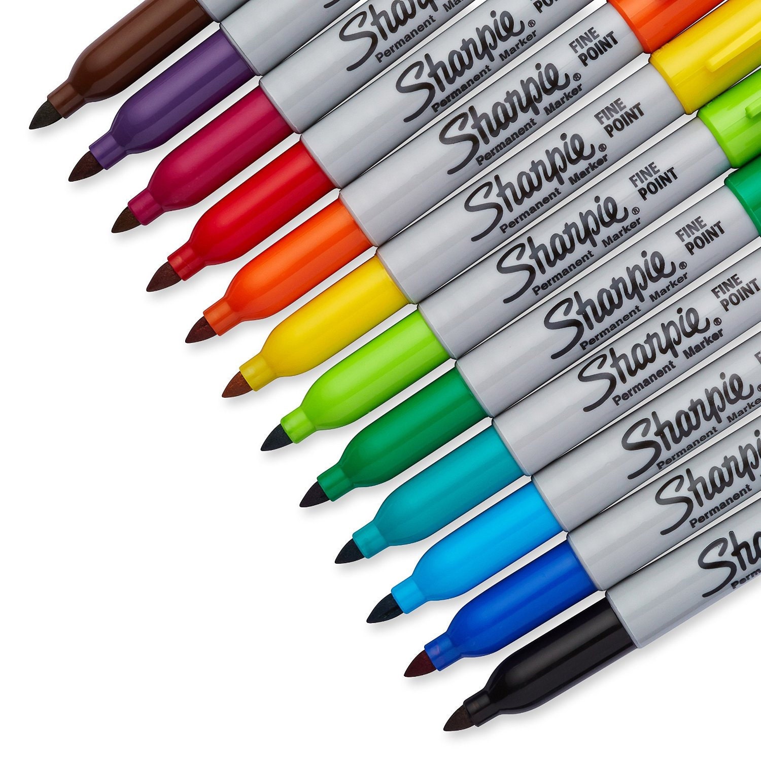 Sharpie Coloring Markers, 12 Colors; Fine Point; Adult Book Coloring ...