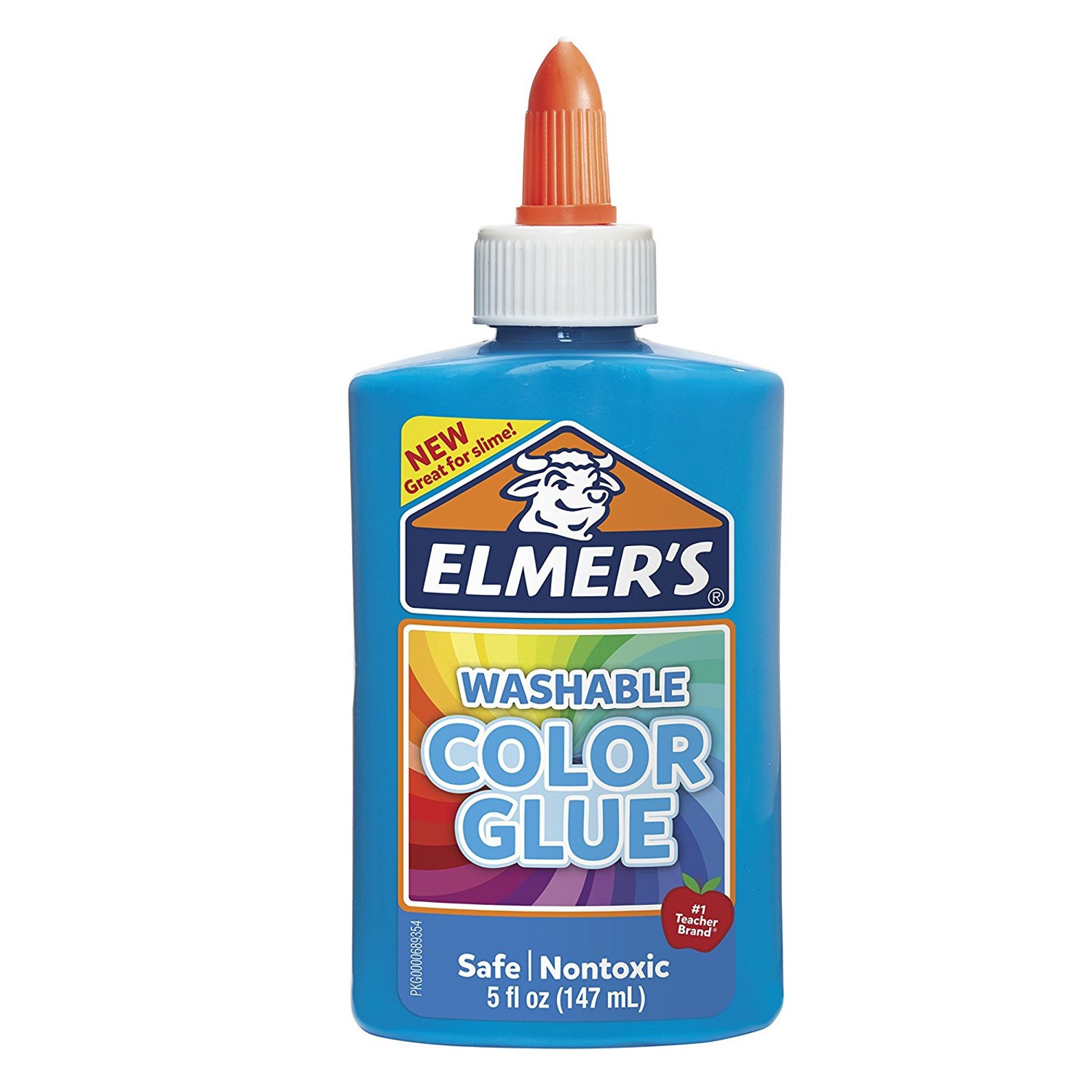 Blue Elmer's Liquid Washable Color Glue Washable | Etsy