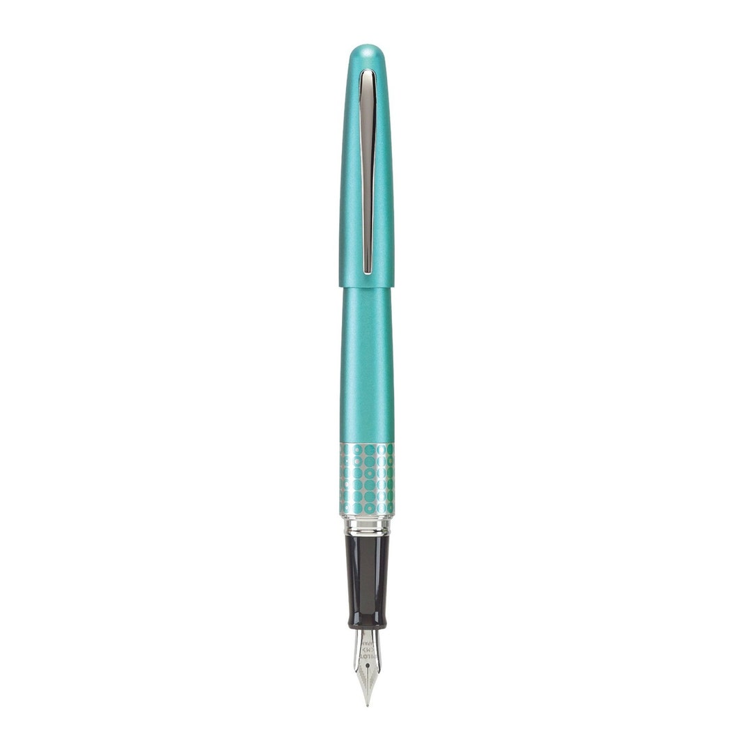 Turquoise Pilot Fountain Pen, Pilot Metropolitan Fountain Pen, Fine Nib ...
