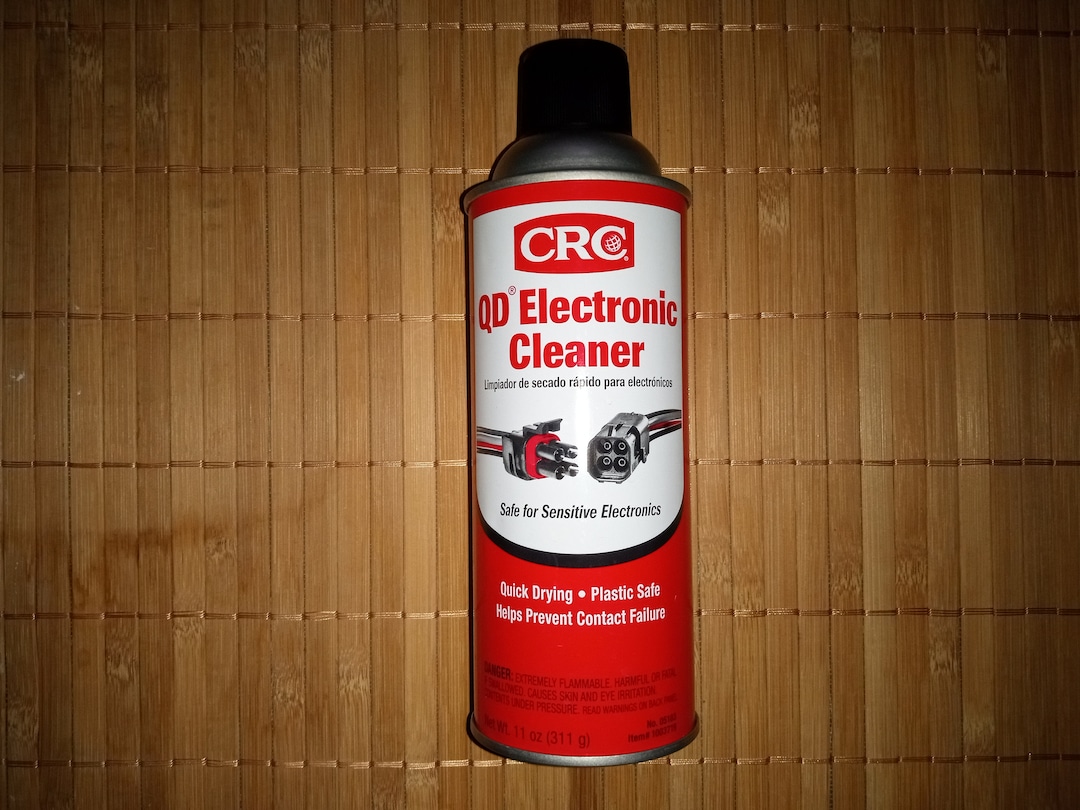 CRC QD Electronic Cleaner, 11 Wt Oz, 311g Aerosole Spray, Residue Free ...