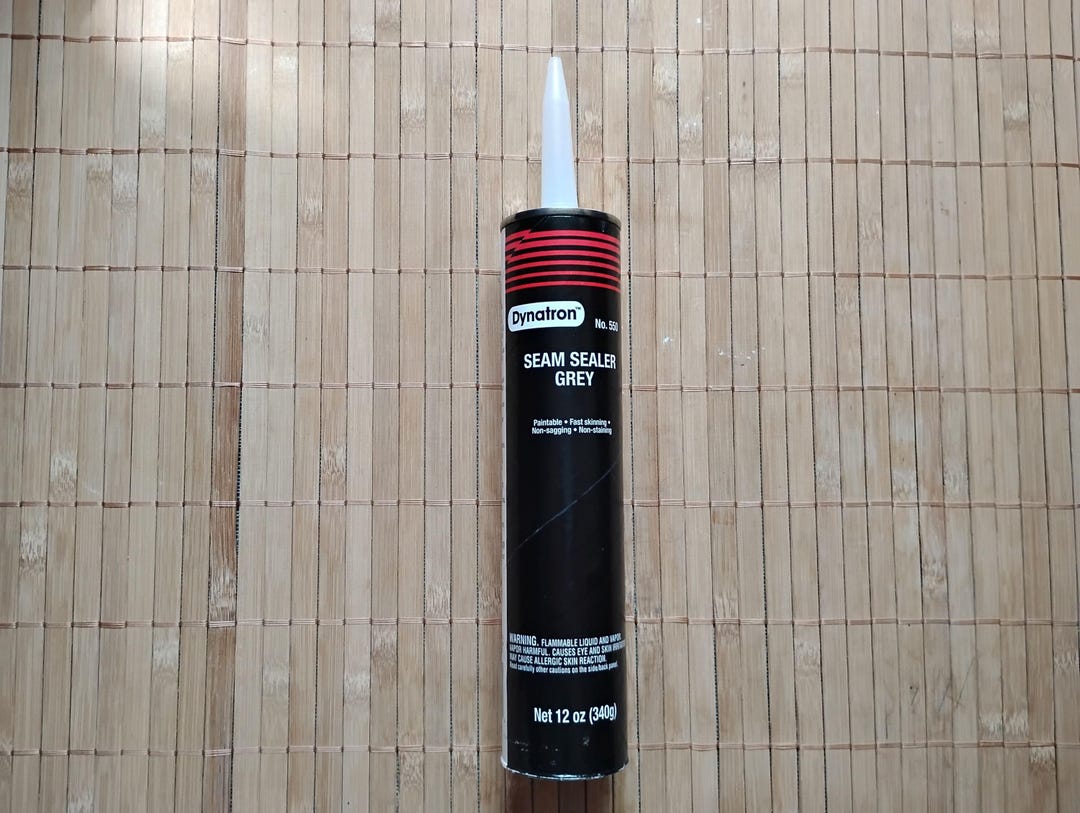 Auto Seam Sealer Caulk, 3M Dynatron 550 Grey; Permanently Elastic, Fast ...