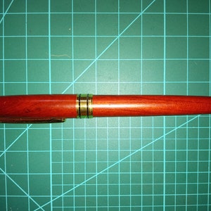 Classic Vintage Style Red Rosewood Fountain Pen, Medium 0.7mm Nib, Tip ...