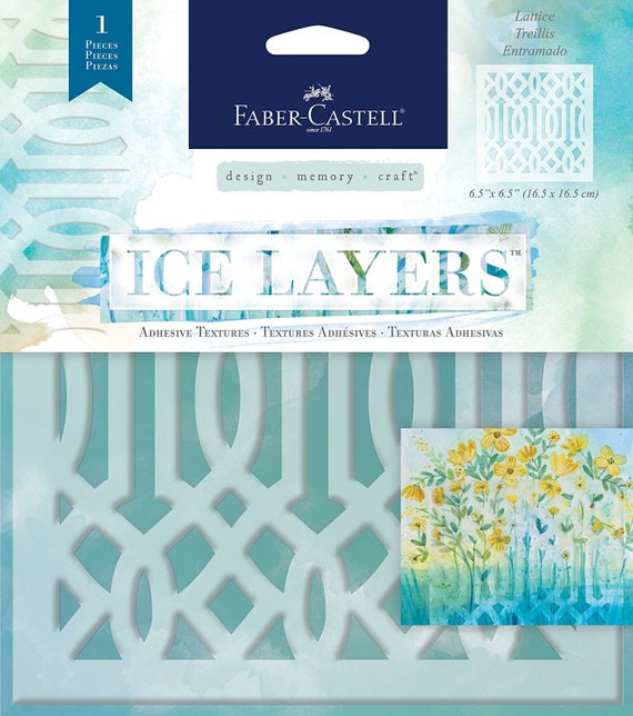 Lattice Template Stencil Guide Adhesive Texture Stencils | Etsy