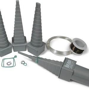 Multi Angle Wire Mandrel Looping Tool With 4 Shapes and 48 Sizes; Oval ...