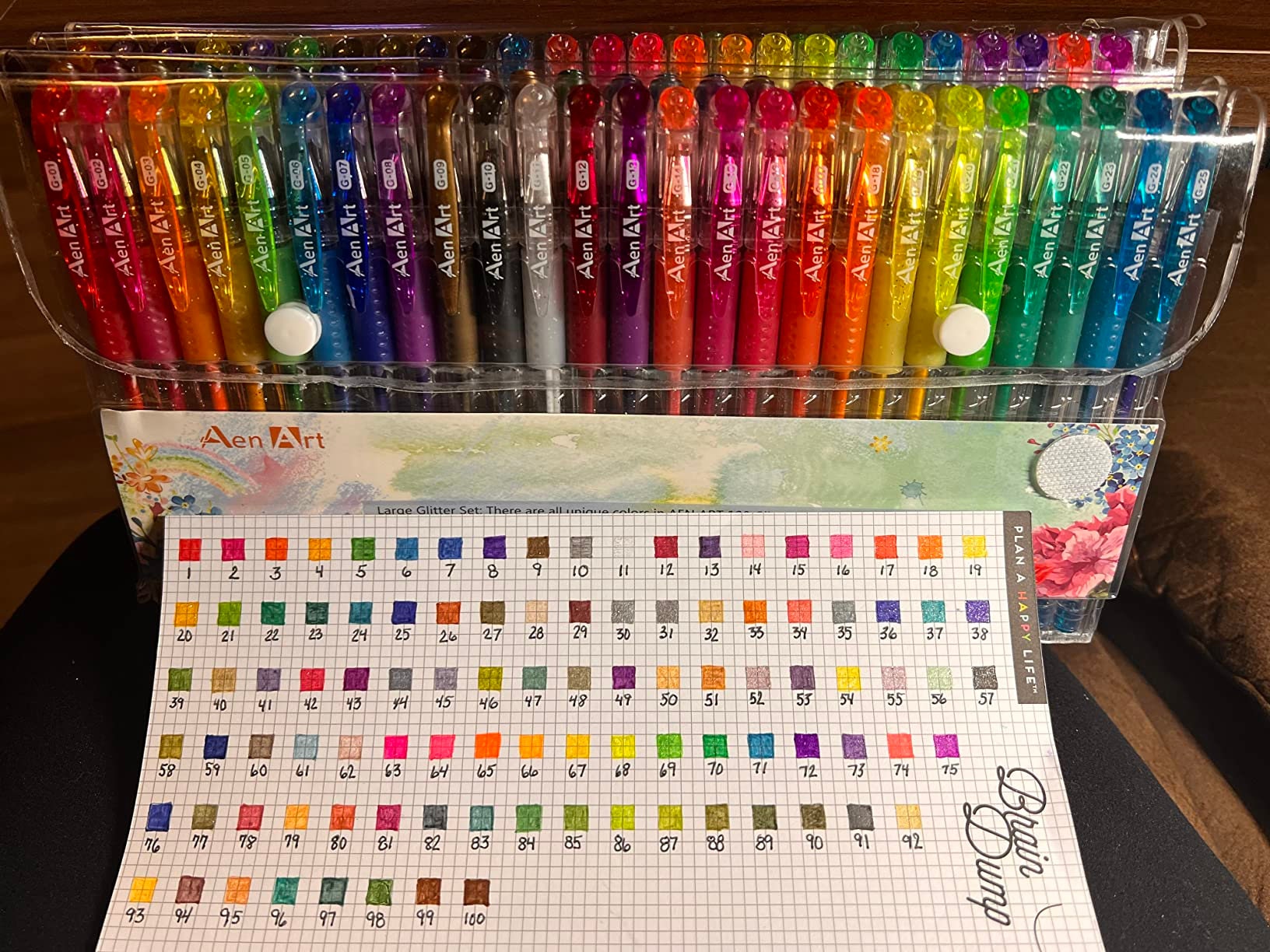 100 Coloring Gel Pens Neon Pastel Metallic Glitter Gel Pen Set Adult Coloring Books Drawing Bible Journaling Planner Scrapbooking Etsy UK