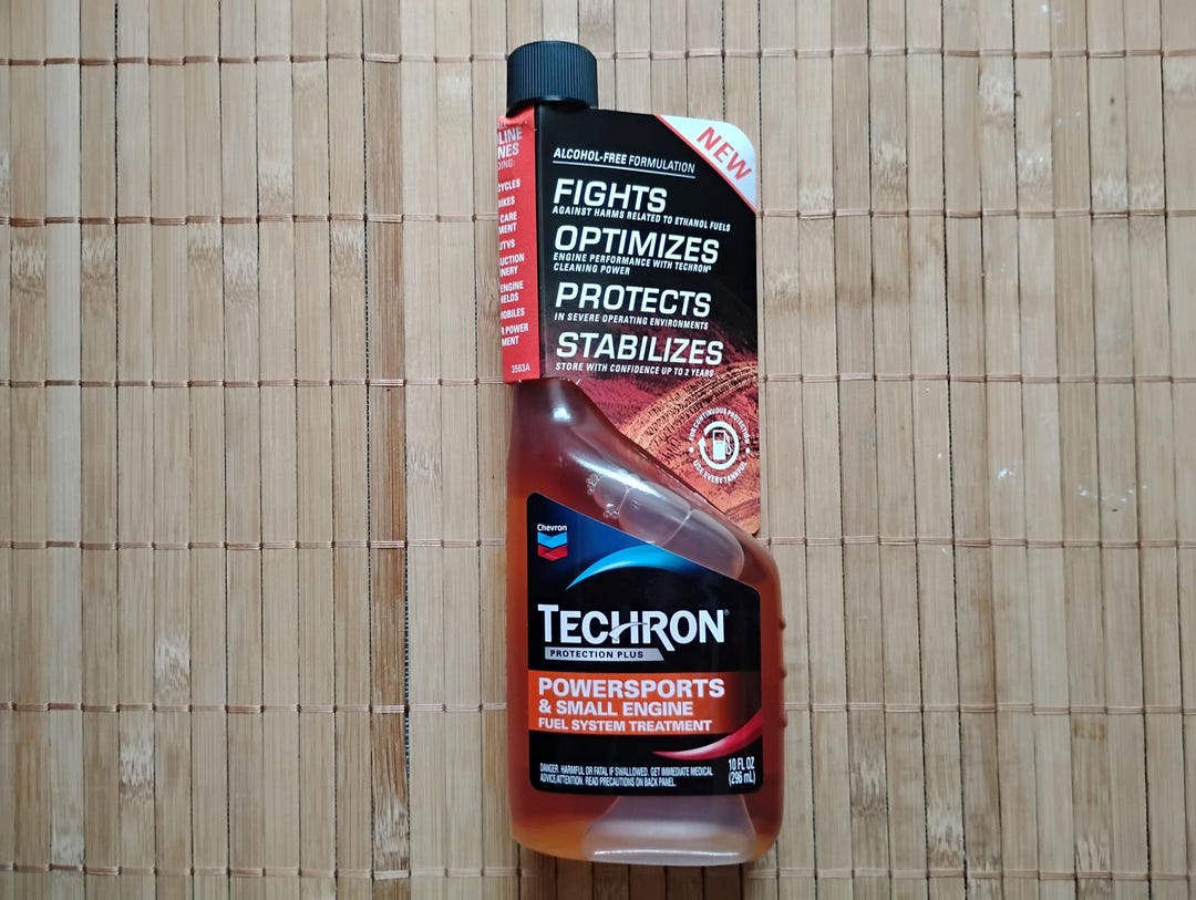 10oz Chevron Techron Protection Plus Powersports and Small Engine Fuel ...