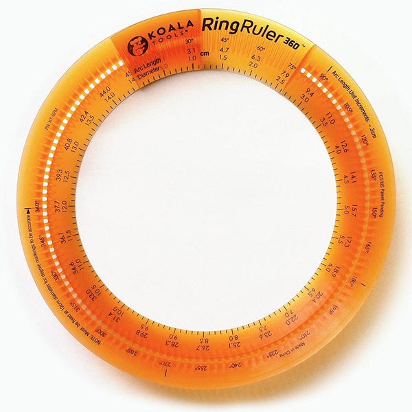 Metric Circle Template - Etsy