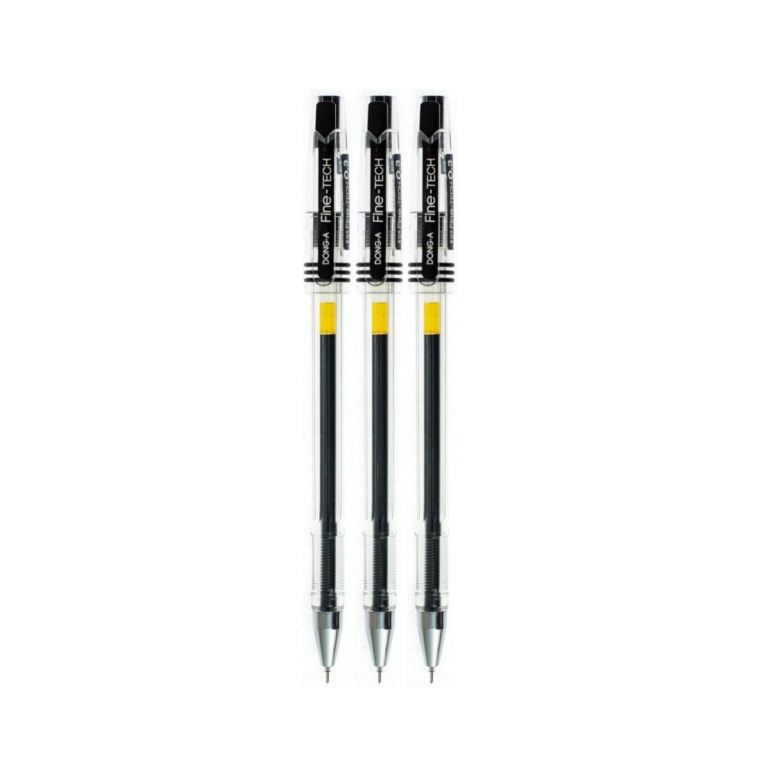 3 Black Gel Kawaii Cute Pens, Korean Stationary; Adult Coloring Books ...