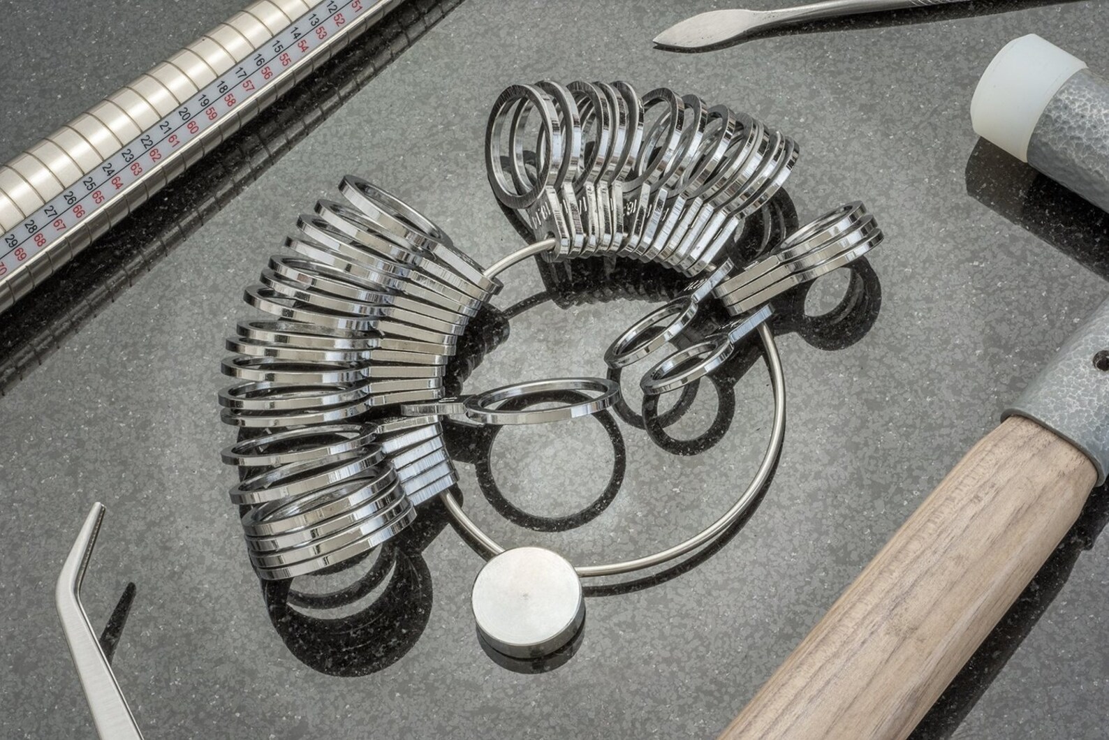 Ring Sizer Steel Ring Sizing Tool Professional Jewelers | Etsy