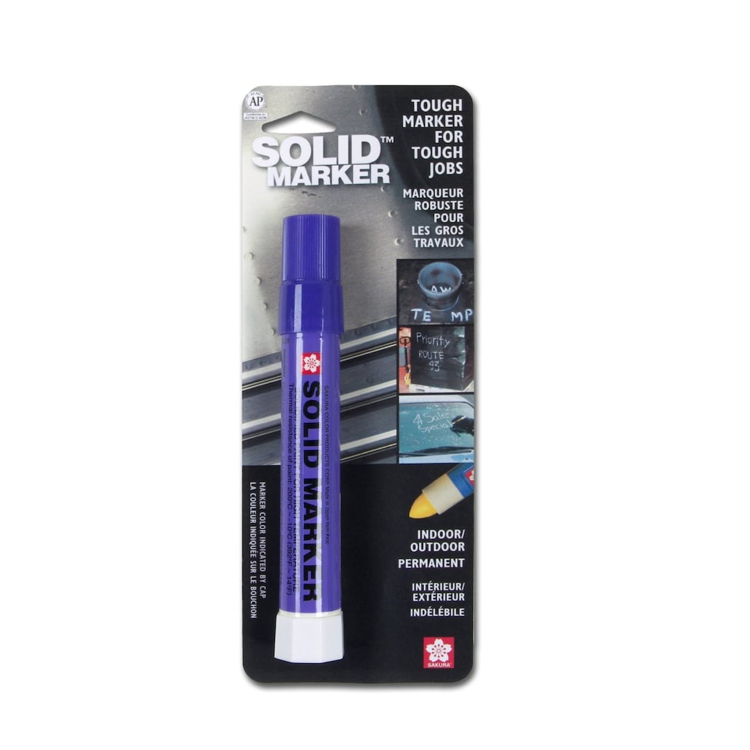 Purple Sakura Solid Industrial Marker, Sakura Solidified Paint Marker ...