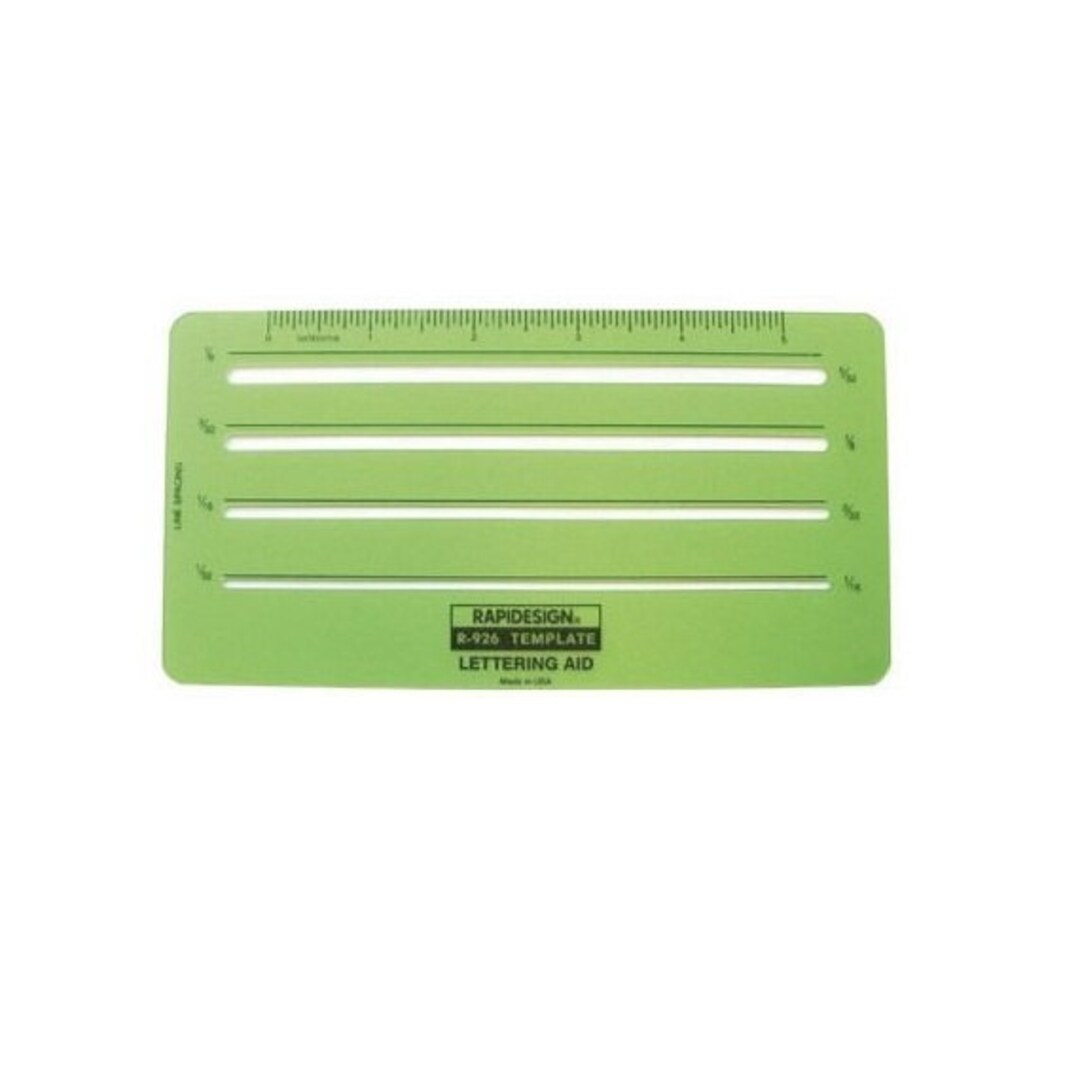 Lettering Aid Guide Template Stencil; Scrapbooking, Bible Journaling ...