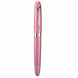 Pink Gold Fountain Pen, 18K GP Gold Nib Fountain, Ink Pen; Penne ...