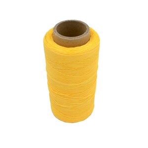 Yellow Nylon Leather Sewing Waxed Thread, Cord, String; 1 Mm, 284m - Etsy