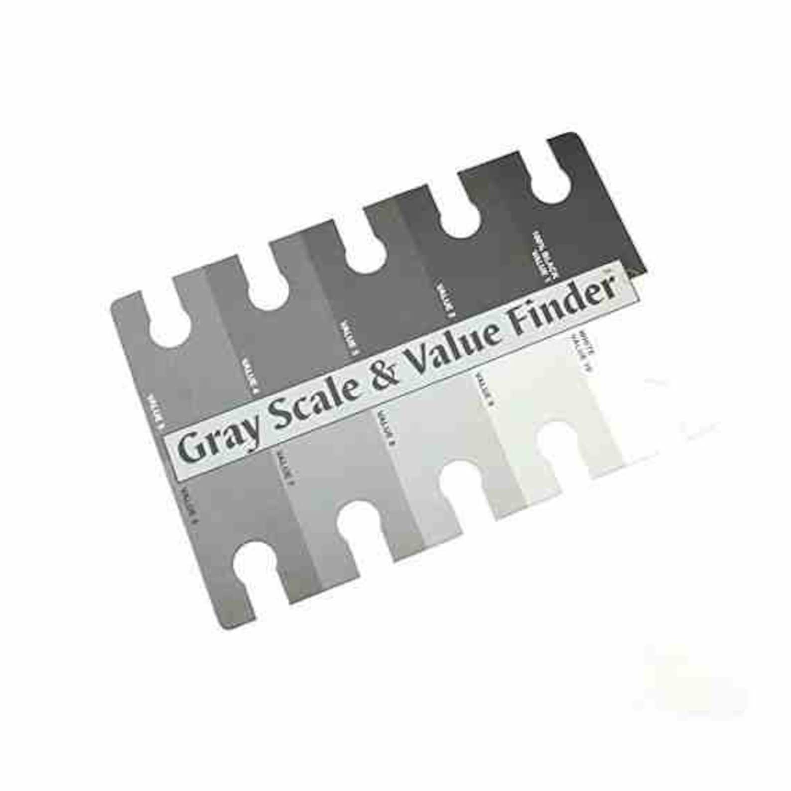 Artists Gray Scale and Color Value Finder in All Media. Simple | Etsy