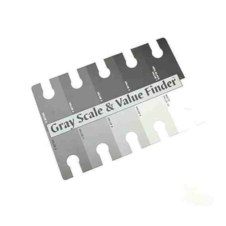 Artists Gray Scale and Color Value Finder in All Media. Simple - Etsy