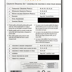 Professional Drawing Pencil Sketch Kit, Prismacolor 18 Piece Drawing ...