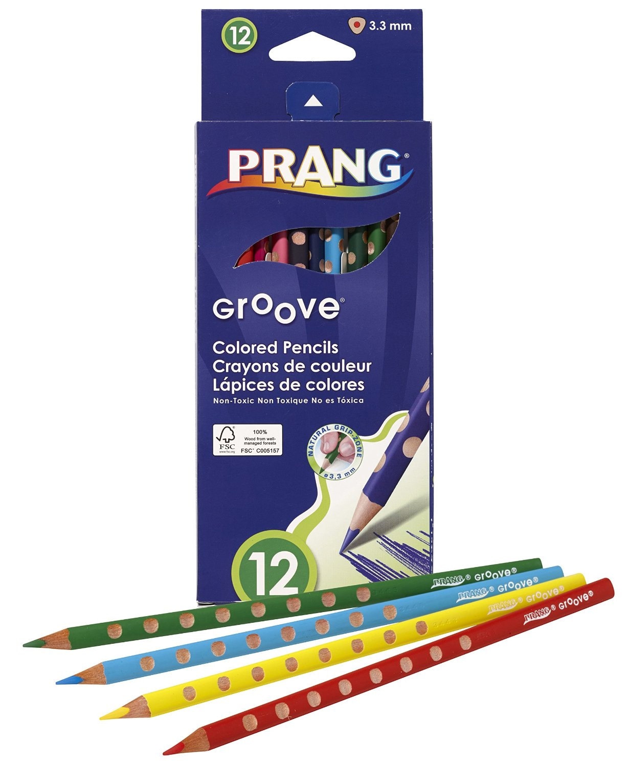 Premium Thick Core Colored Pencil Set of 12 Pencils Book - Etsy