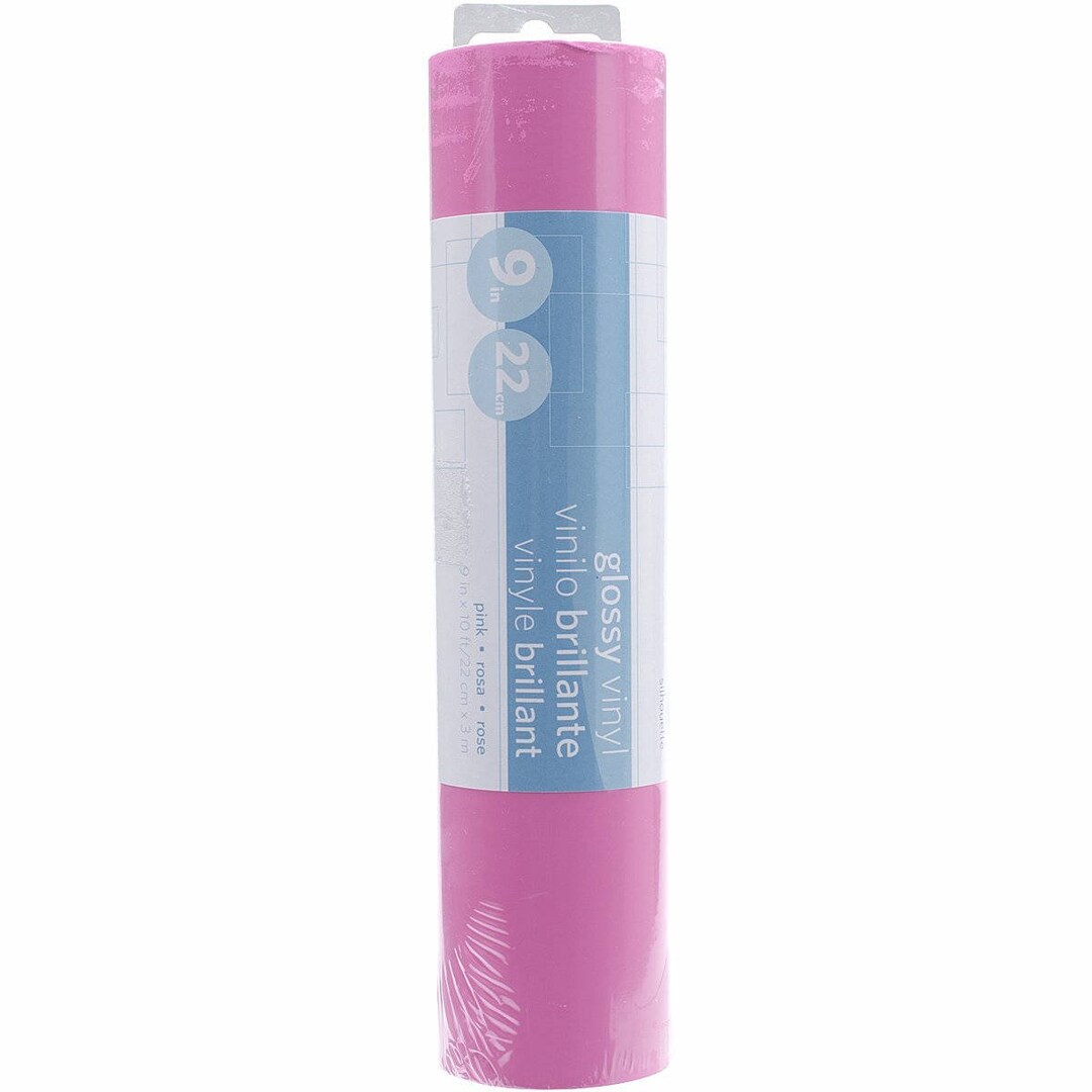 Pink Glossy Permanent Vinyl, Self-adhesive; Decals, Labels, Etc. for ...
