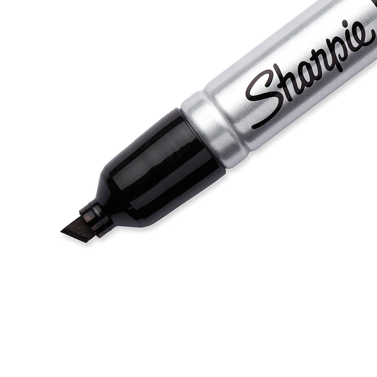 Sharpie Pro Industrial Permanent Marker, Chisel Tip, Black, 8 Pack ...