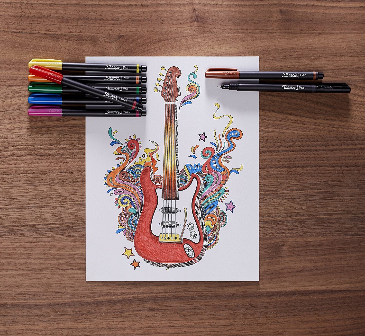 Sharpie Art Pens Writing Calligraphy Sharpie Fine Point Pen - Etsy