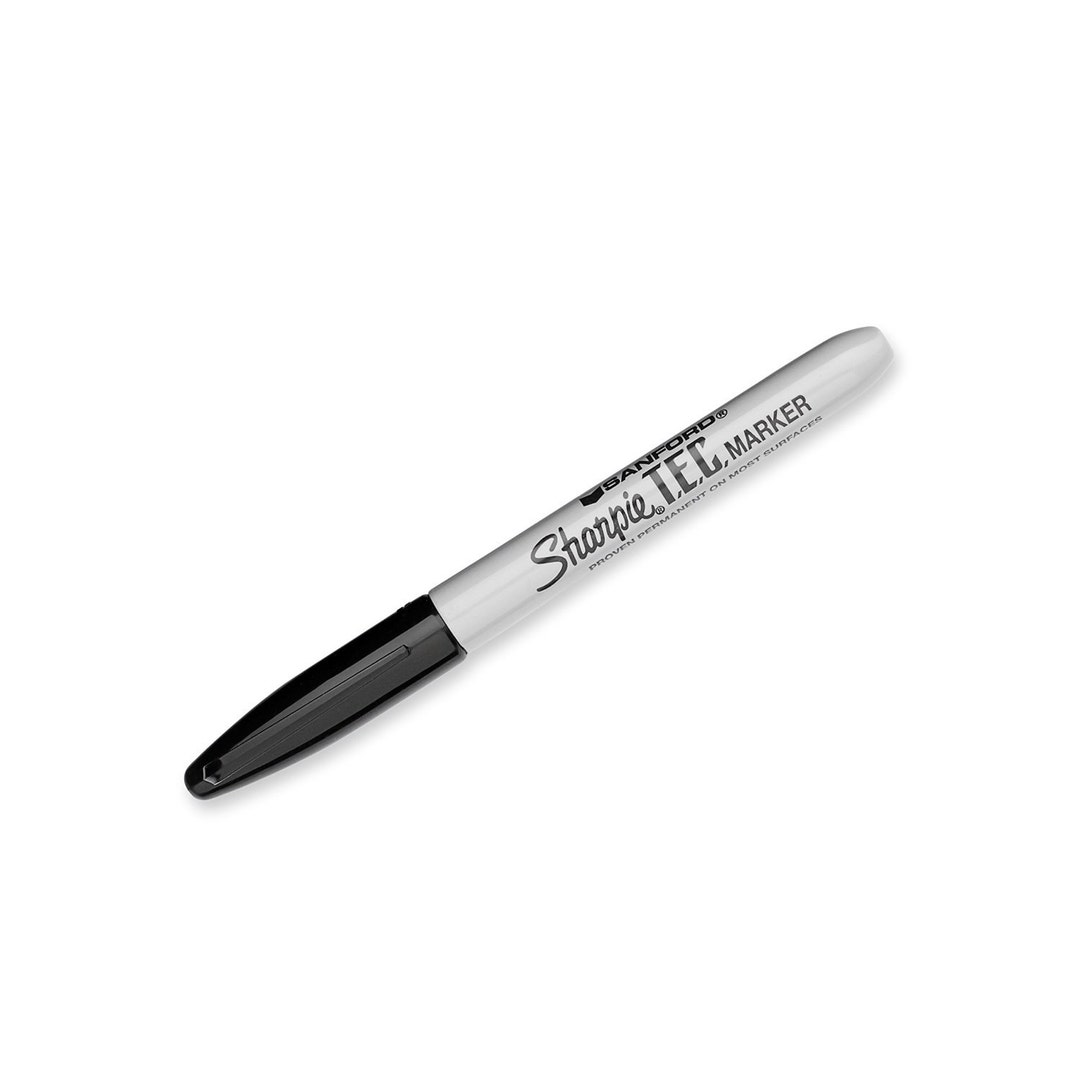 Sharpie TEC Trace Element Certified Permanent Black Marker Fine Point ...