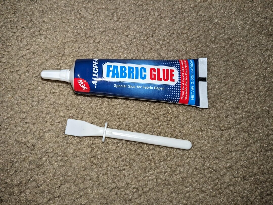60ML Fabric Glue, Strong Fabric and Leather Adhesive, Waterproof Fabric ...