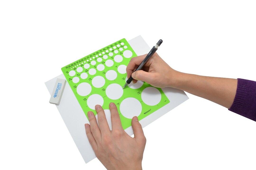 Drawing Template Stencil, Lettering Guide; Greeting Cards, Planer ...