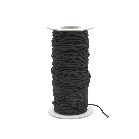 Elastic Cording Elastic Stretch Cord 2mm 72 Yards Black | Etsy
