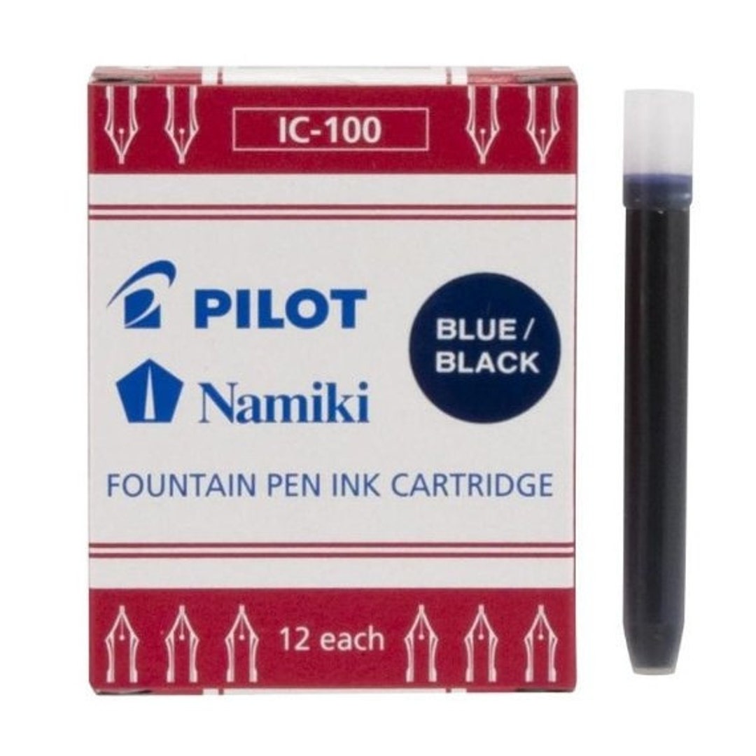 Black-blue Pilot Fountain Pen Ink Cartridge, Namiki Fountain Pen Ink ...