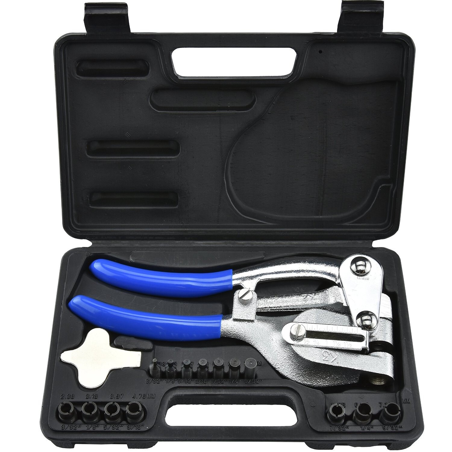 Hand Held Hole Punch, Leather Belt Hole Puncher Pliers Hand Tool, Heavy ...