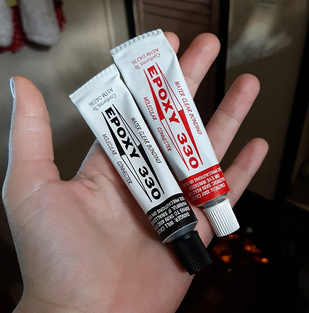 Epoxy 330 Glue, 2 Part Epoxy, Clear Adhesive, Clear Juwelry Adhesive ...
