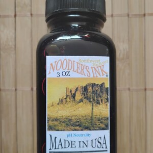 Noodler's Apache Sunset Fountain Pen Ink, Yellow Amber Noodlers ...