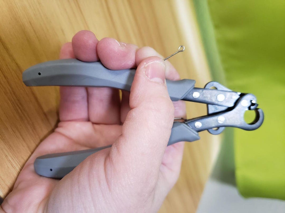 1 Step Jewelry Wire Looper; 2.25mm Looping Pliers 24-18 Gauge Craft ...