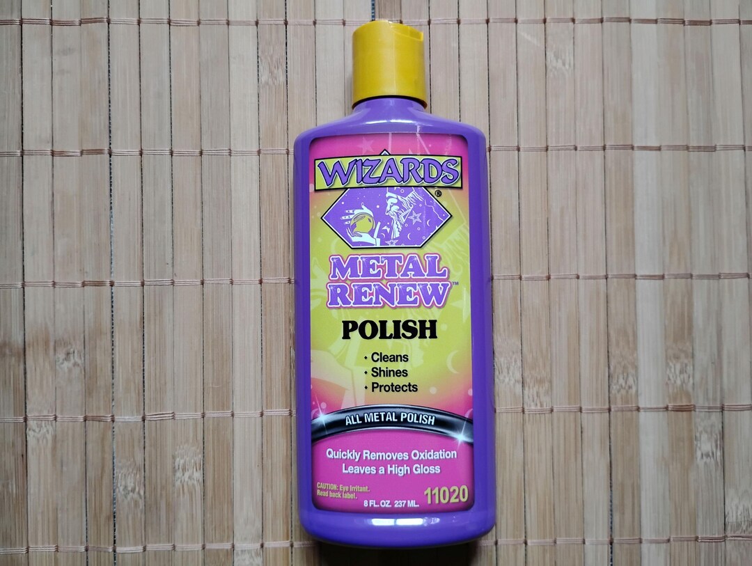 Metal Polish Cream Metal Wizards Renew, Cleans, Shines and Protects All ...