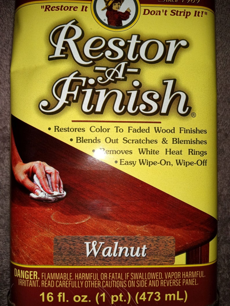 Walnut Restor A Finish Howard RF4016; Restores Wood Finishes, Blending ...