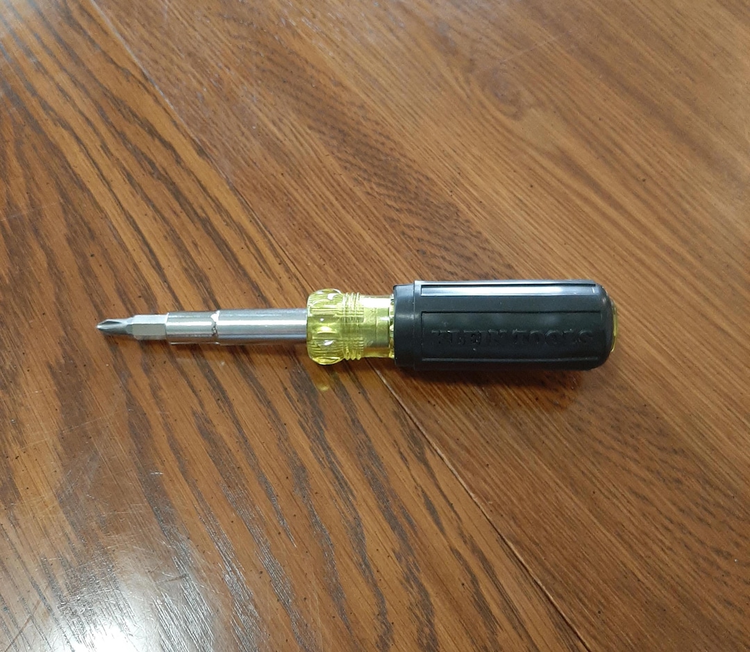 Multi-bit Screwdriver, 11-in-1, 8 Bits, Phillips, Slotted, Torx, Square ...