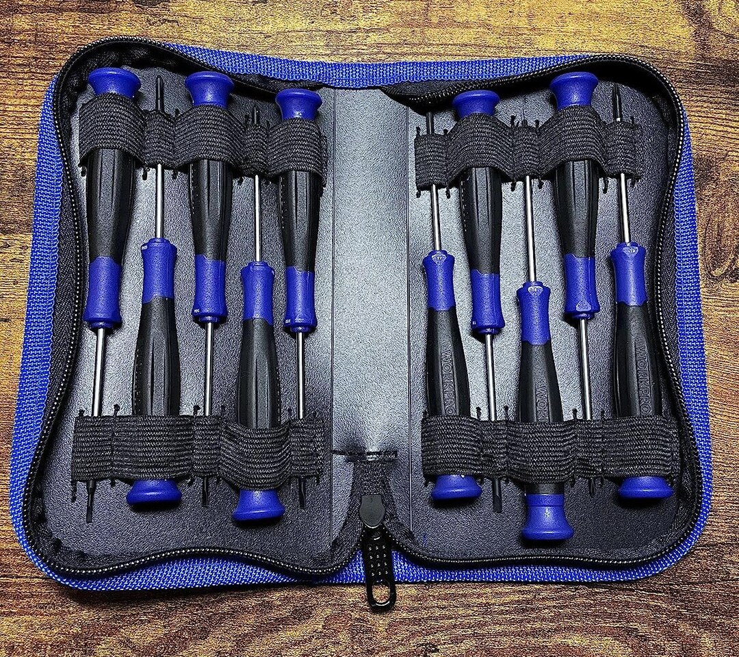 10 Sizes Precision Magnetic Screwdriver Set With Pouch; Phillips ...