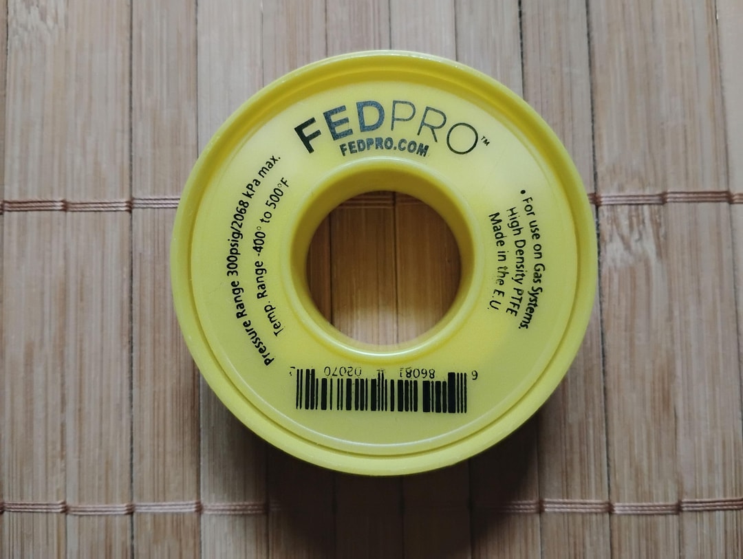 Heavy Duty PTFE Thread Seal Tape, Professional-grade, Gasoila Yellow ...