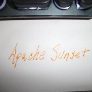 Noodler's Apache Sunset Fountain Pen Ink, Yellow Amber Noodlers ...