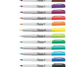 Sharpie Art Pens Writing Calligraphy Sharpie Fine Point Pen - Etsy