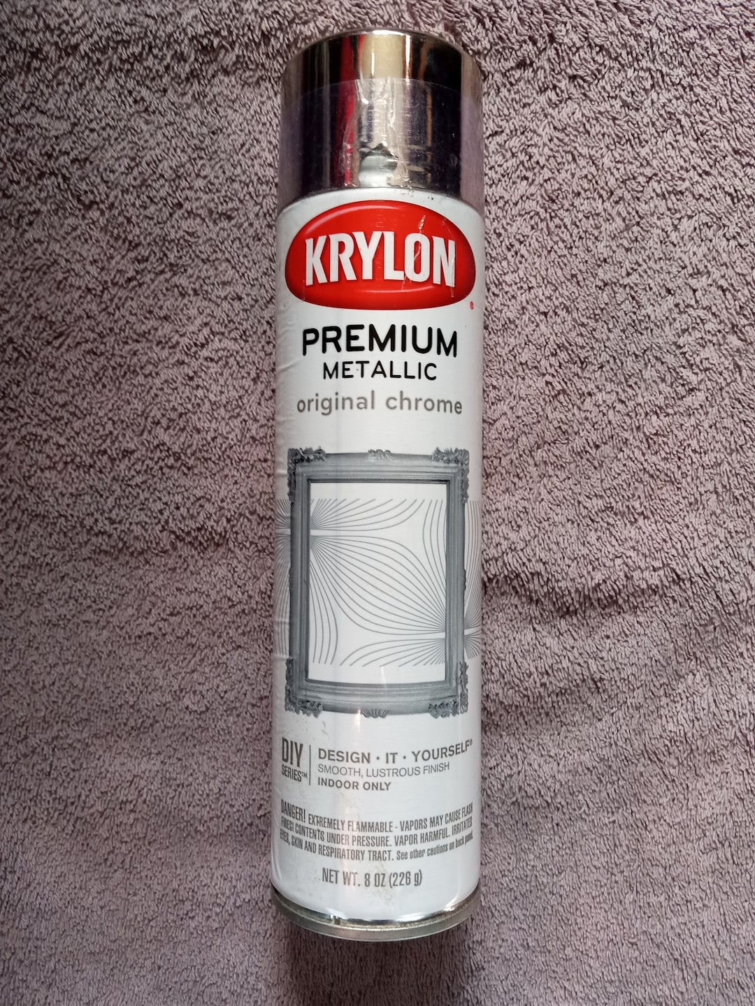 Krylon Original Chrome, K01010A07 Premium Metallic Spray Paint ...