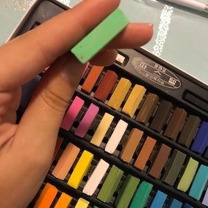 64 Colors Soft Pastel Square Chalk, Non Toxic, Pastel Pencil Art Set - Etsy