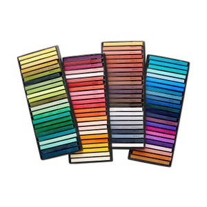 96 Colored Pastels Sketch, Drawing Kit, Prismacolor Nupastel Drawing ...