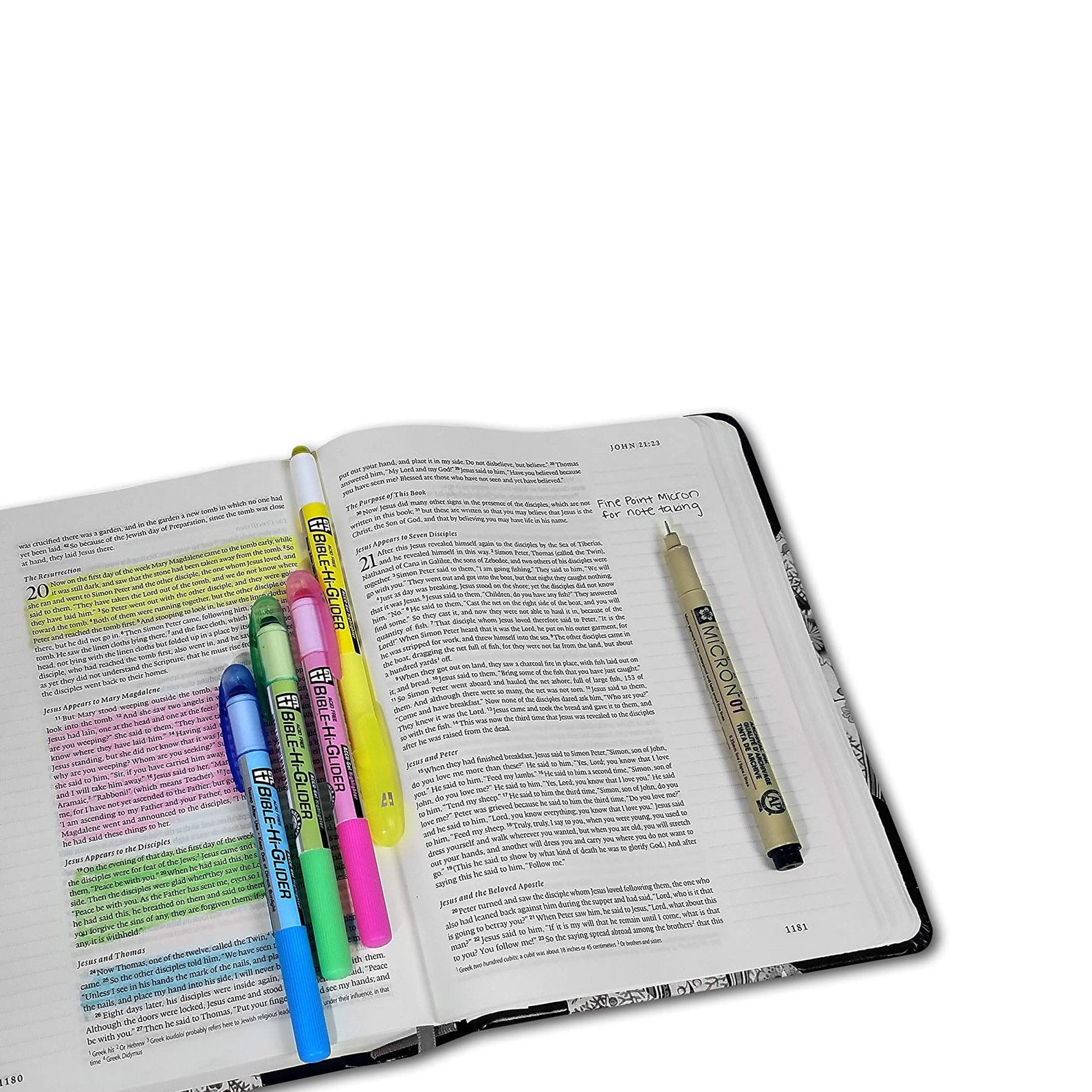 Bible Study Starter Set Kit No Bleed or Smear Bible Safe - Etsy