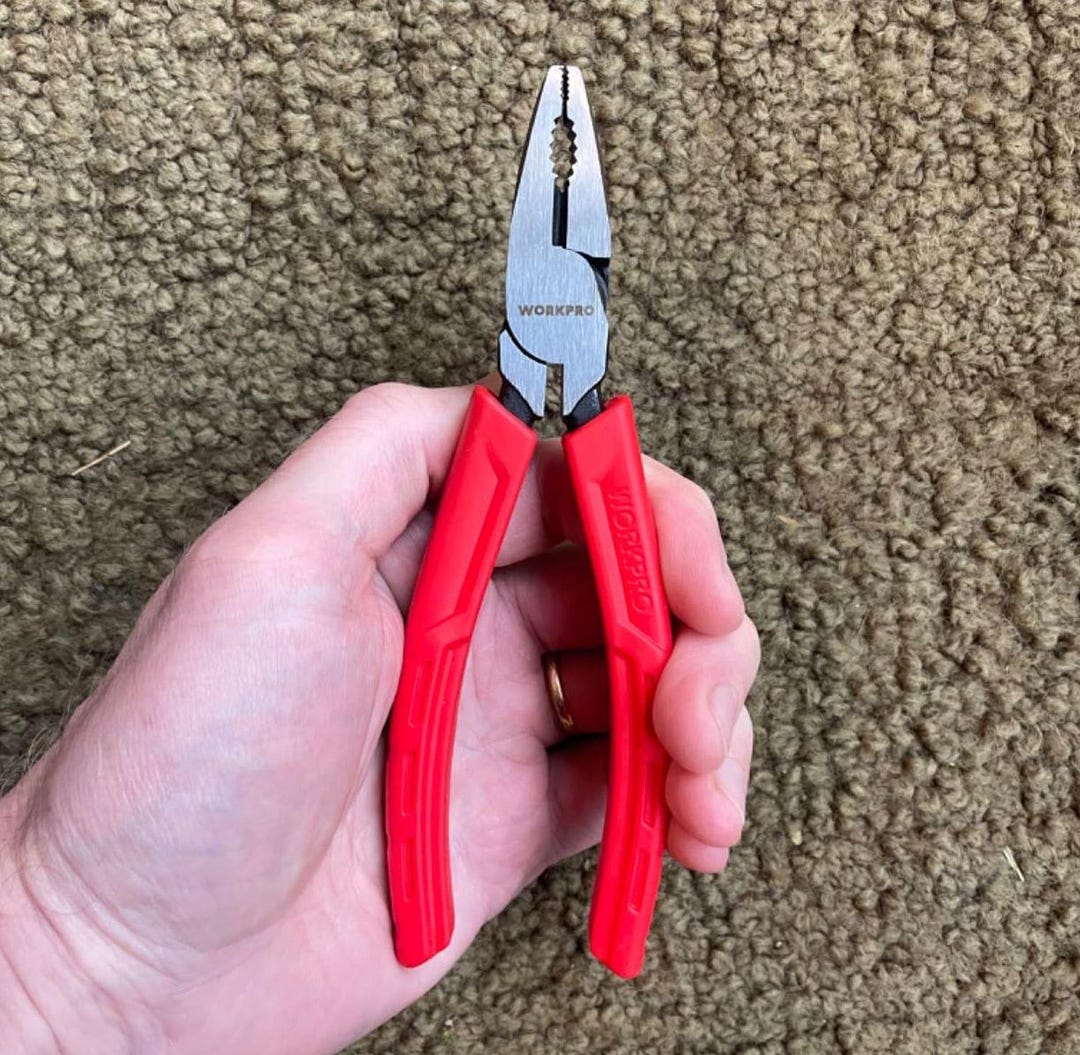 6.5 Inch Small Linesman Pliers, Combination Clamping Pliers, Combo Wire ...