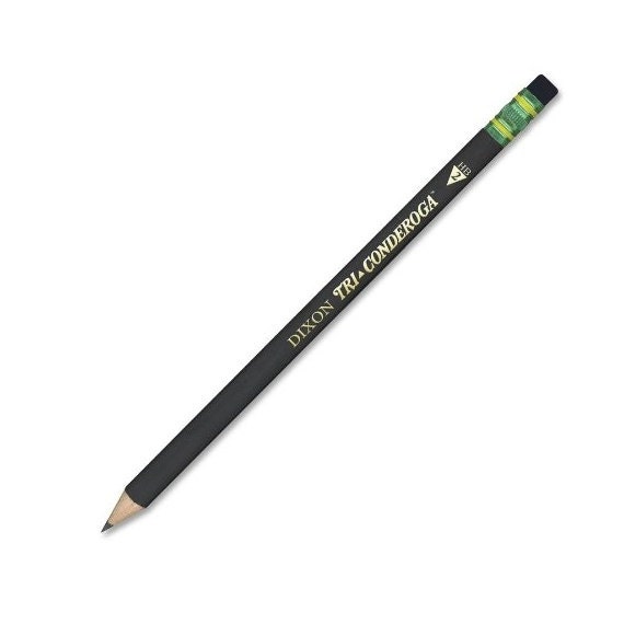 12 Drawing 2 HB Pencils Sketching Pencils 12 Box Dixon Ticonderoga Tri conderoga Triangular Wood Cased Graphite Pro Pencils Artists Set Etsy